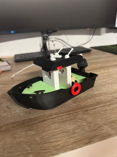 Floating and Motorized Benchy (Kit-010 optional) by Tim_Bricker MakerWorld: Download Free 3D Models