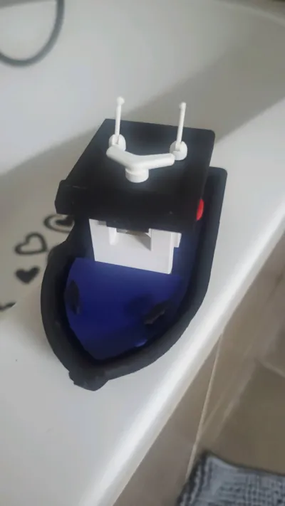 Floating and Motorized Benchy (Kit-010 optional) by Tim_Bricker MakerWorld: Download Free 3D Models