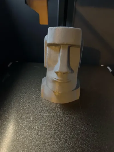 Moai Face - Free 3D Print Model - MakerWorld