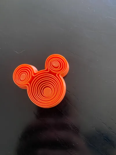 Mickey Mouse Layered Fidget by 3DPmom MakerWorld: Download Free 3D Models