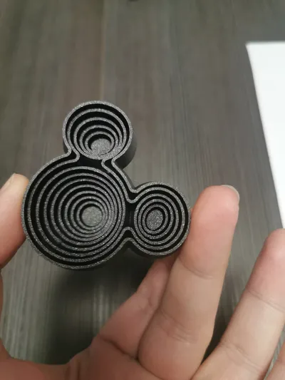 Mickey Mouse Layered Fidget by 3DPmom MakerWorld: Download Free 3D Models