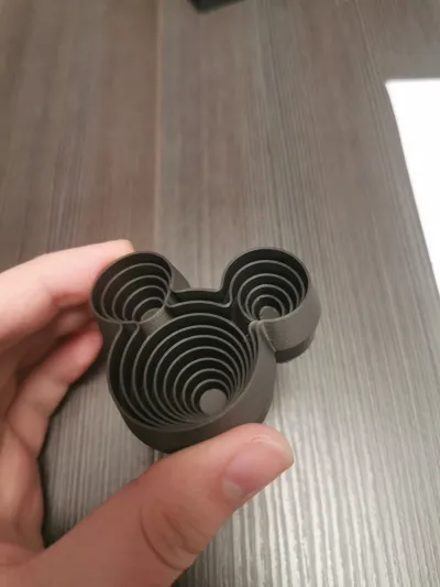 Mickey Mouse Layered Fidget by 3DPmom MakerWorld: Download Free 3D Models