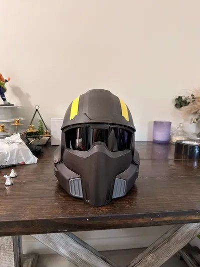 Helldivers 2 Helmet – A 3D Printable Fan Design - Free 3D Print Model ...