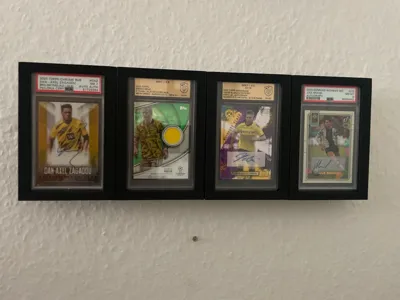 Card Wall : Modular Card Mount PSA, BGS, CGC,&more - Free 3D Print ...