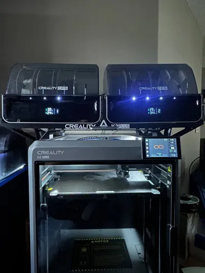 Creality K2 Plus Dual CFS Riser by Hi-Tech Redneck MakerWorld: Download ...