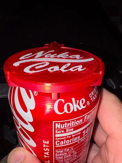 Nuka Cola can lid - Free 3D Print Model - MakerWorld