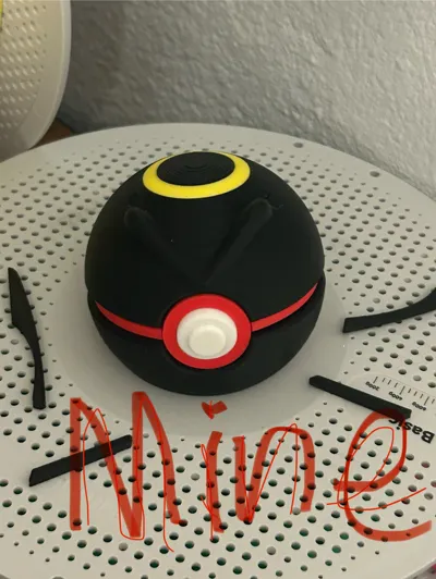 Rayquaza Pokeball - Free 3D Print Model - MakerWorld
