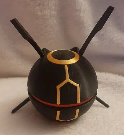 Rayquaza Pokeball - Free 3D Print Model - MakerWorld