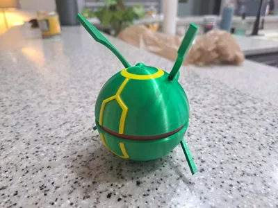 Rayquaza Pokeball by Poke Prints MakerWorld: Download Free 3D Models