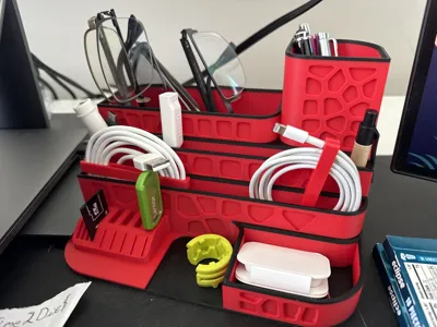 Organizer with Gadget by The Big Greek MakerWorld: Download Free 3D Models