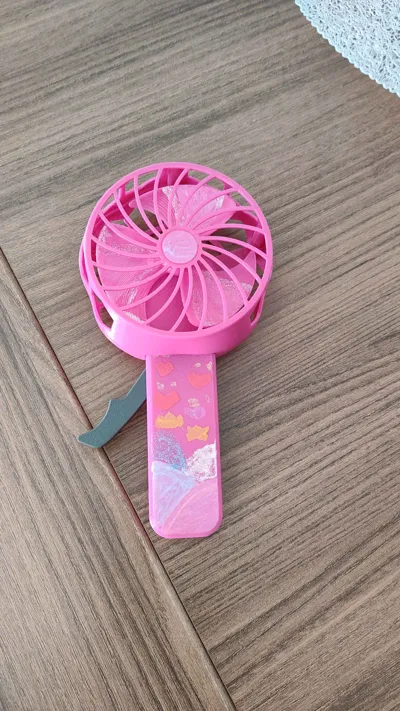 Manual Hand-cranked Handheld Fan - Free 3D Print Model - MakerWorld