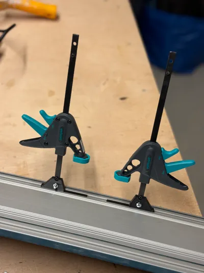 Bosch FSN and Mafell guide rail mini clamp adapter by teslapunk ...