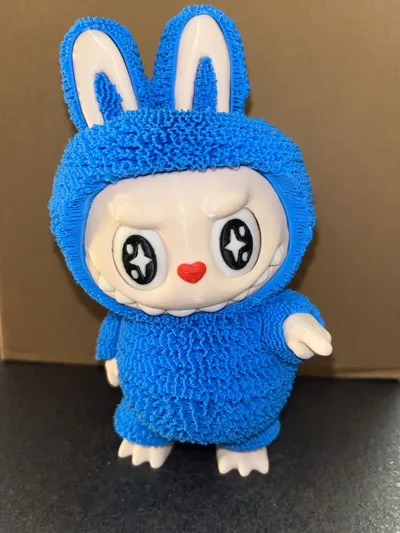 Labubu - Hope Labubu (Long Hair Version) Super Dense Fluffy Short Hair ...