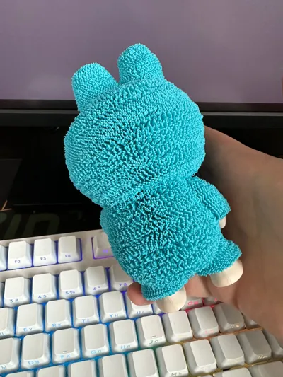 Labubu - Hope Labubu (Long Hair Version) Super Dense Fluffy Short Hair ...