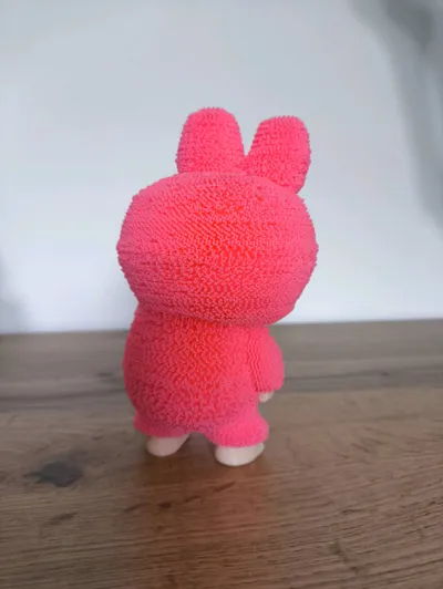 Labubu - Hope Labubu (Long Hair Version) Super Dense Fluffy Short Hair ...