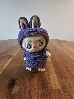 Labubu - Hope Labubu (Long Hair Version) Super Dense Fluffy Short Hair ...