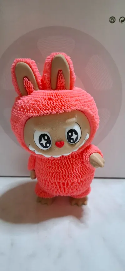 Labubu - Hope Labubu (Long Hair Version) Super Dense Fluffy Short Hair ...