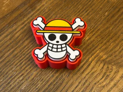 One Piece - Fidget Clickers-Luffy,Zoro,Sanji,Usopp by MakerPeace 3D ...