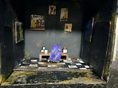 FNAF desk (V2) - Free 3D Print Model - MakerWorld