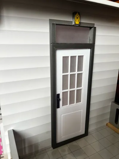 Functional Door for Miniature Dollhouse NO.2 - Free 3D Print Model ...