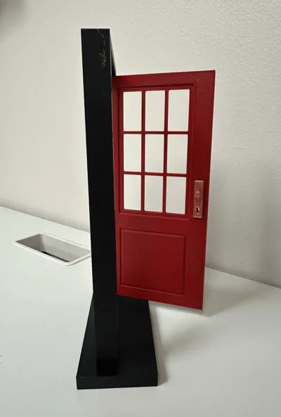 Functional Door for Miniature Dollhouse NO.2 - Free 3D Print Model ...