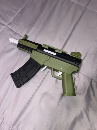 Electric Water Spray gun（MP5K Submachine gun） - Free 3D Print Model ...