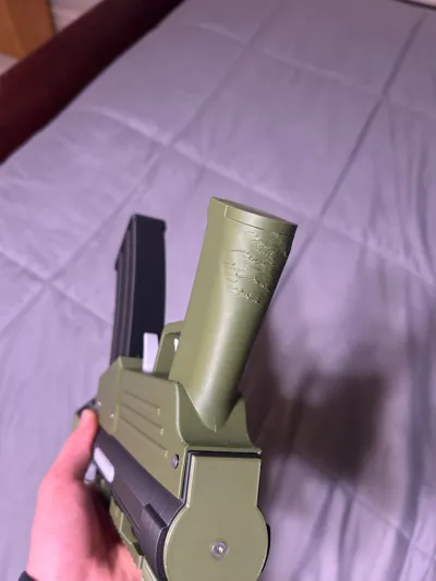 Electric Water Spray gun（MP5K Submachine gun） - Free 3D Print Model ...