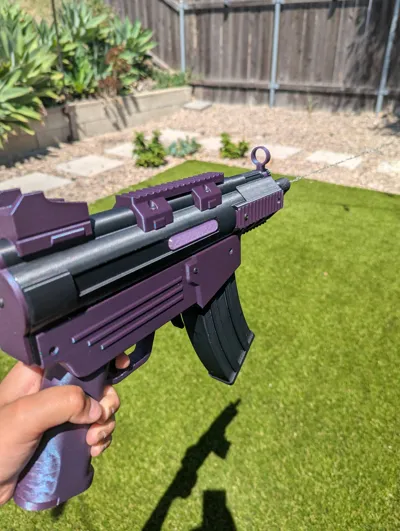 Electric Water Spray gun（MP5K Submachine gun） - Free 3D Print Model ...