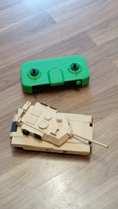 Mini RC M1 Abrams Battle Tank | Cyberbrick by THE MOC CHANNEL ...