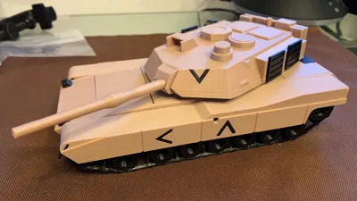 Mini RC M1 Abrams Battle Tank | Cyberbrick by THE MOC CHANNEL ...