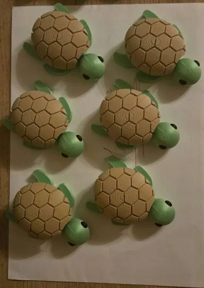 Turtle Clicker Fidget - Free 3D Print Model - MakerWorld
