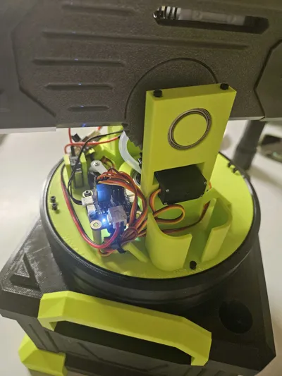 Remote Controlled Water Turret - Free 3D Print Model - MakerWorld