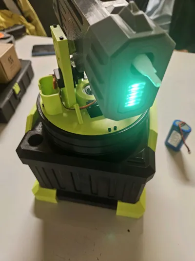 Remote Controlled Water Turret - Free 3D Print Model - MakerWorld