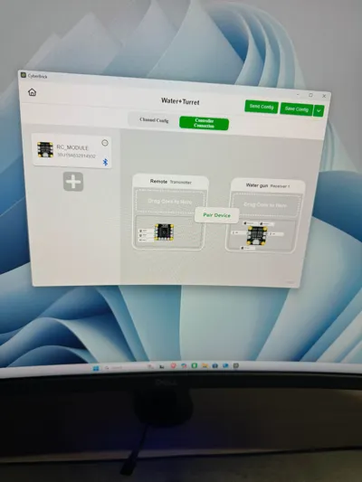 Remote Controlled Water Turret by MaKim MakerWorld: Download Free 3D Models