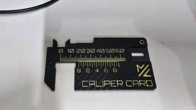 Vernier caliper card // SmartDeck collection - Free 3D Print Model ...
