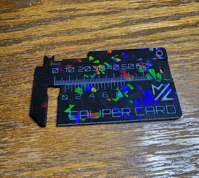 Vernier caliper card // SmartDeck collection - Free 3D Print Model ...