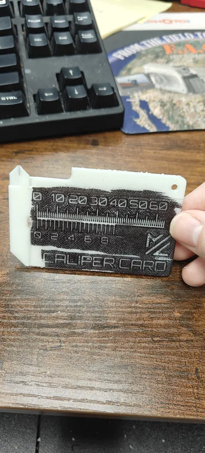 Vernier caliper card // SmartDeck collection - Free 3D Print Model ...