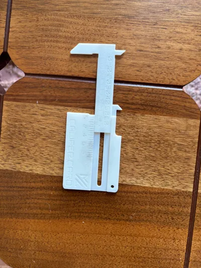 Vernier caliper card // SmartDeck collection - Free 3D Print Model ...