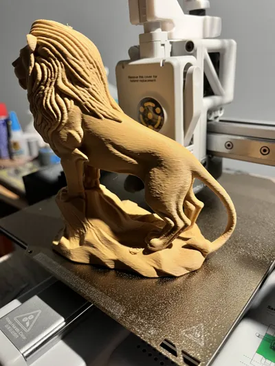 Crown of the Lion – Symbol of Brave Devotion - Free 3D Print Model ...