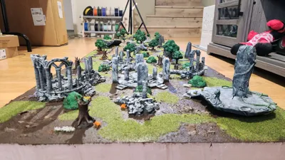 Ritual stone circle - 3 variants - DND scenery - Free 3D Print Model ...
