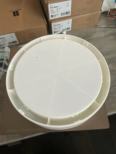 Rotating Plate (fridge, organizer, spices, ...) - Free 3D Print Model ...