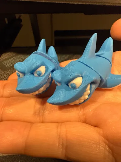Flexi Shark - Mischievous Grin and Pure Fun! by PinkyWings MakerWorld ...