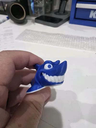 Flexi Shark - Mischievous Grin and Pure Fun! by PinkyWings MakerWorld ...
