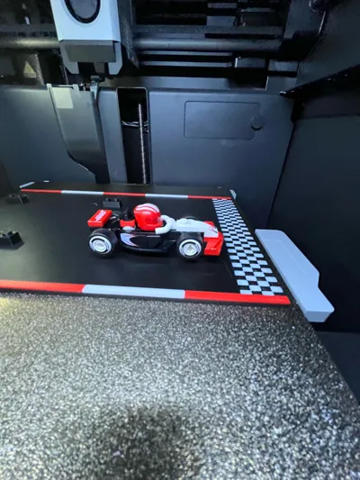 Brick F1 Minifig Starting Grid Display - Free 3D Print Model - MakerWorld