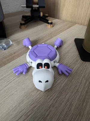 Super Mario Dry Bones Koopa Troopa coaster (NoAMS) by Super_Laserkatz ...