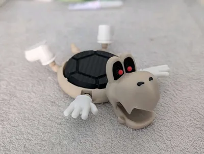 Super Mario Dry Bones Koopa Troopa coaster (NoAMS) by Super_Laserkatz ...