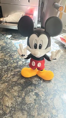 Grayscale Mickey Mouse Middle Finger Pose by El1as MakerWorld: Download ...