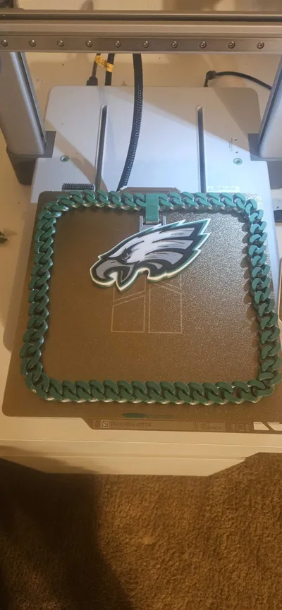 Philadelphia Eagles Chain by Sgambaro MakerWorld: Download Free 3D Models