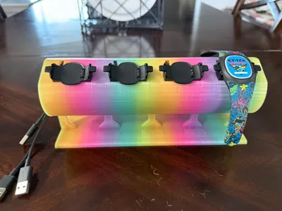 Disney Magic Band stand and charging dock - Free 3D Print Model ...