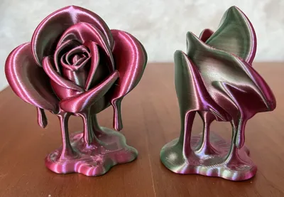Dripping Flower Statue by orenlibane MakerWorld: Download Free 3D Models